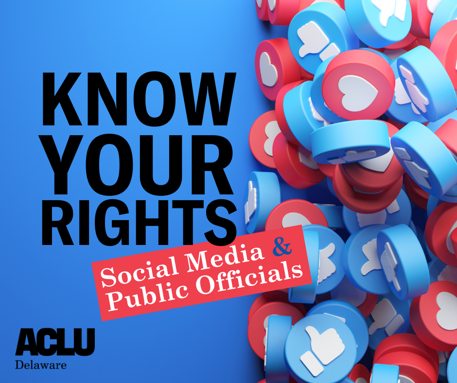 Our Letter to Public Officials: First Amendment Rights & Social Media ...